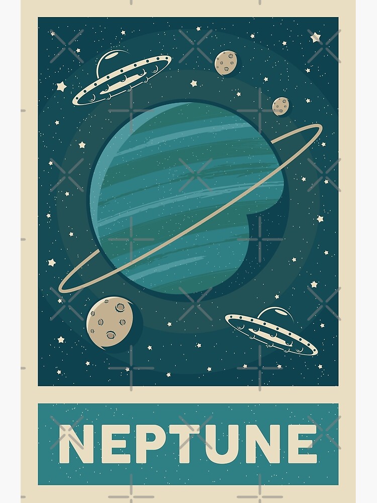 "Neptune" Poster for Sale by Design-Studio- | Redbubble
