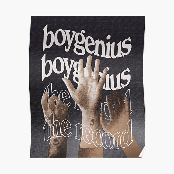 " BOYGENIUS" Poster for Sale by VictoriEmma | Redbubble