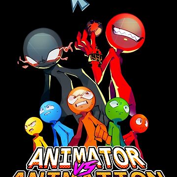 "Alan Cartoon Becker Animator VS Animation " Sticker for Sale by ...