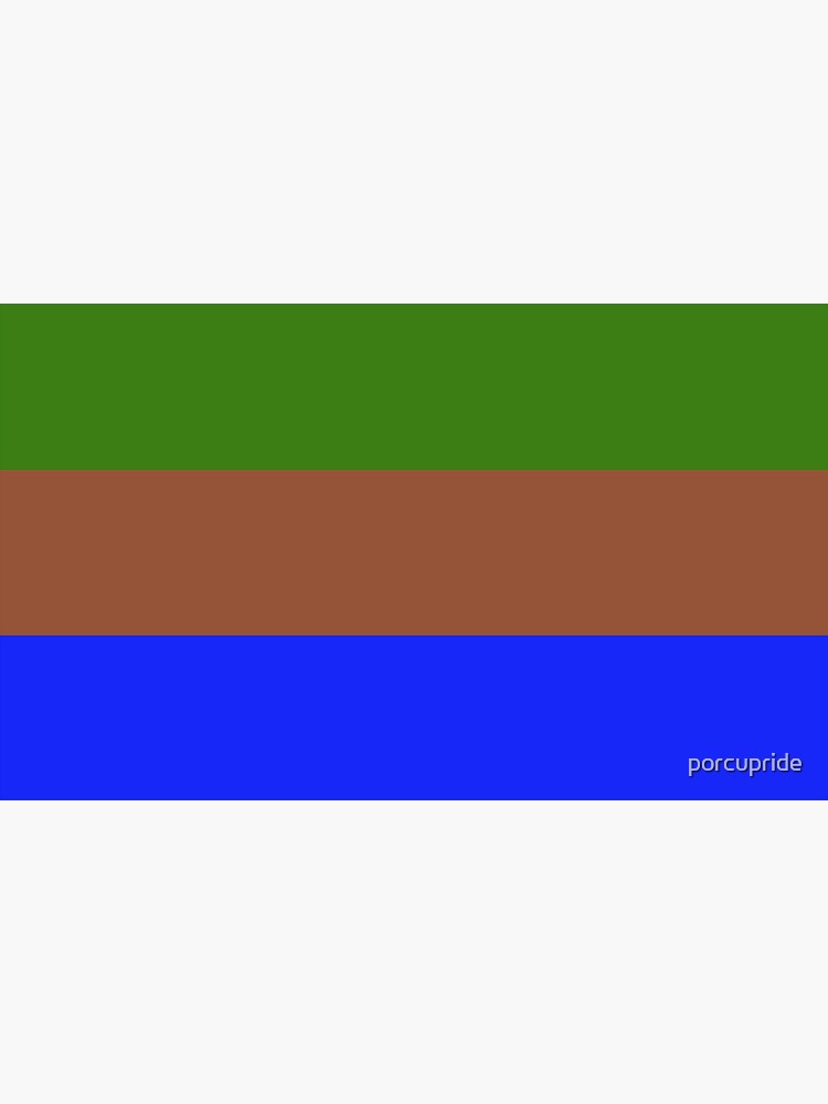 "Sapiosexual Pride Flag (v.1)" Sticker by porcupride | Redbubble