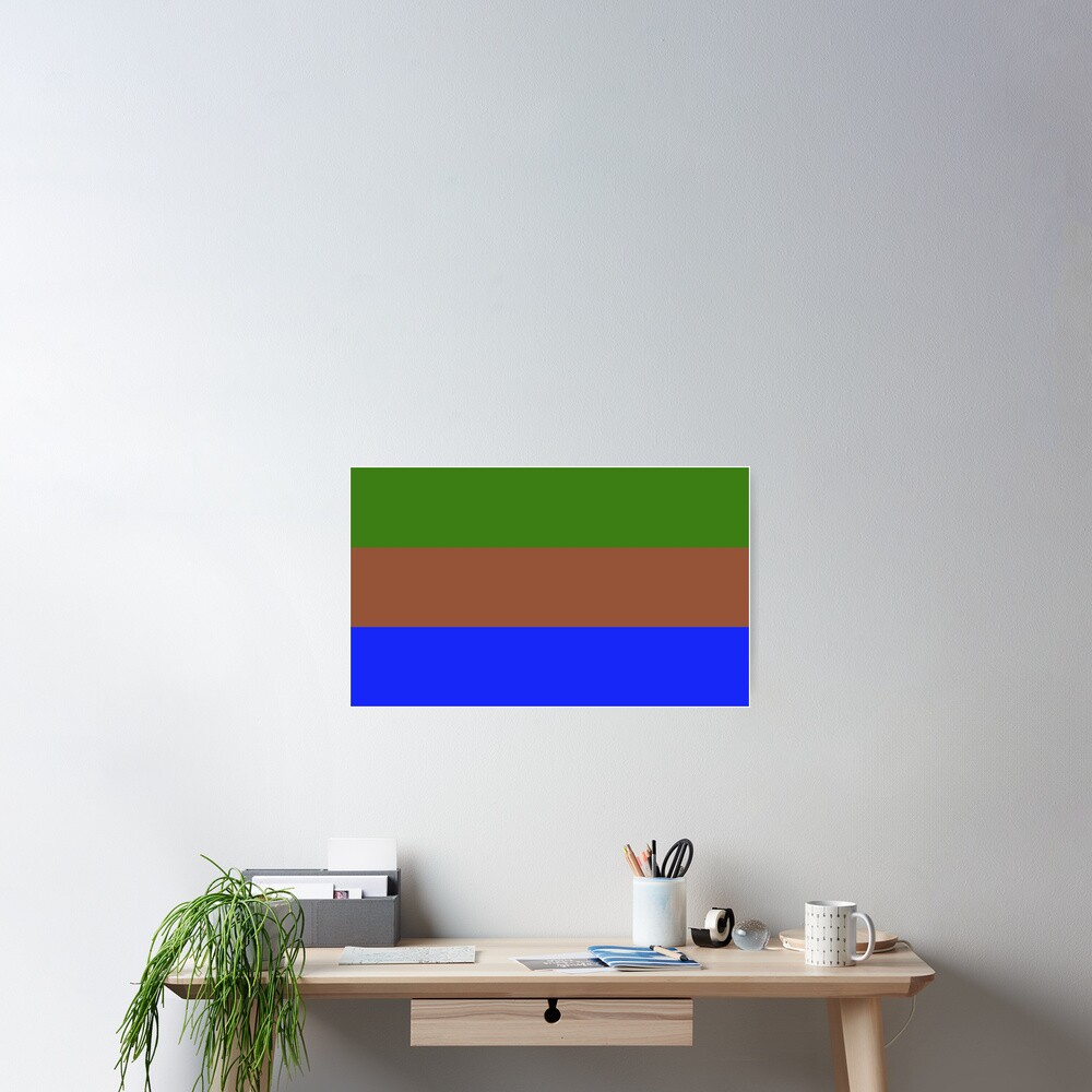 "Sapiosexual Pride Flag (v.1)" Poster for Sale by porcupride | Redbubble