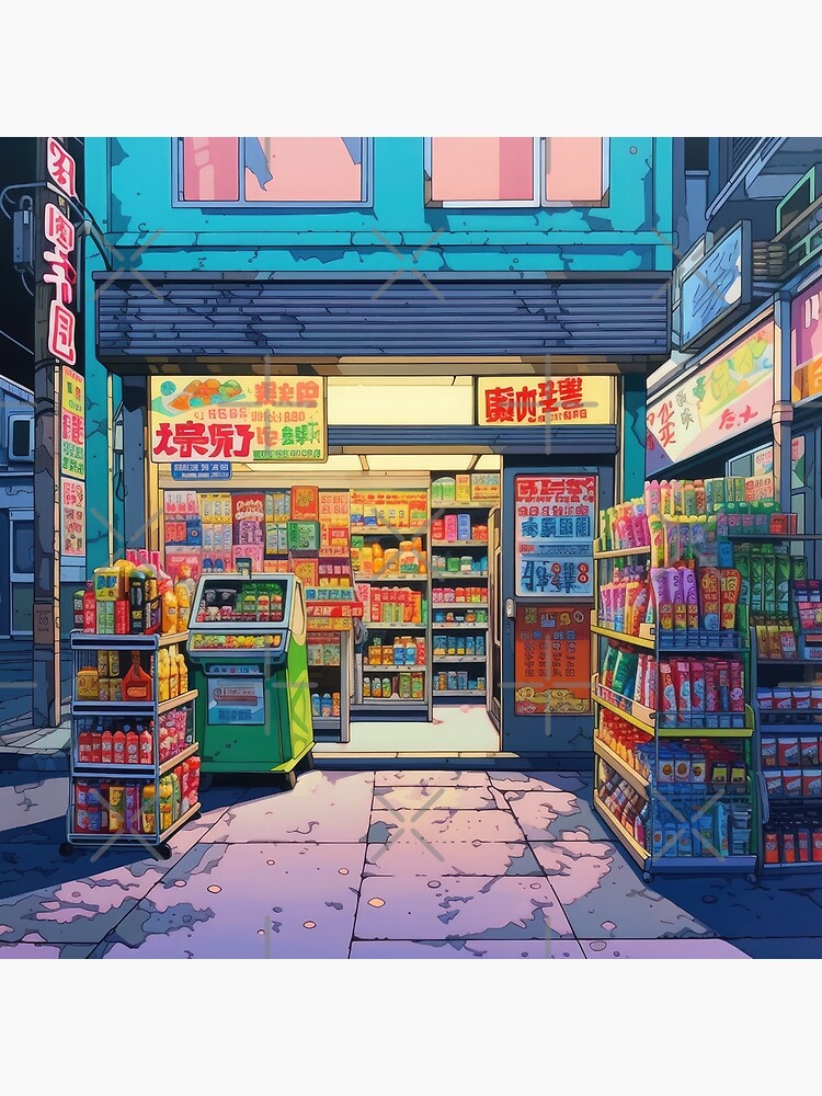 "Convenience Store" Poster for Sale by AnotherJapan | Redbubble