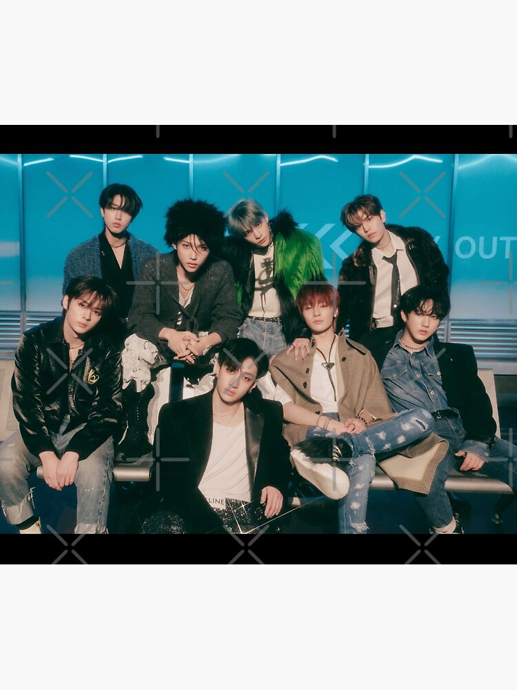 "Stray Kids 5STAR SKZ 스트레이 키즈 s class 5 star 3RACHA ot8 members poster comeback concept kpop boy ...