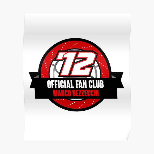 "Marco Bezzecchi 72 Fan Club" Poster for Sale by MotoGPHub | Redbubble