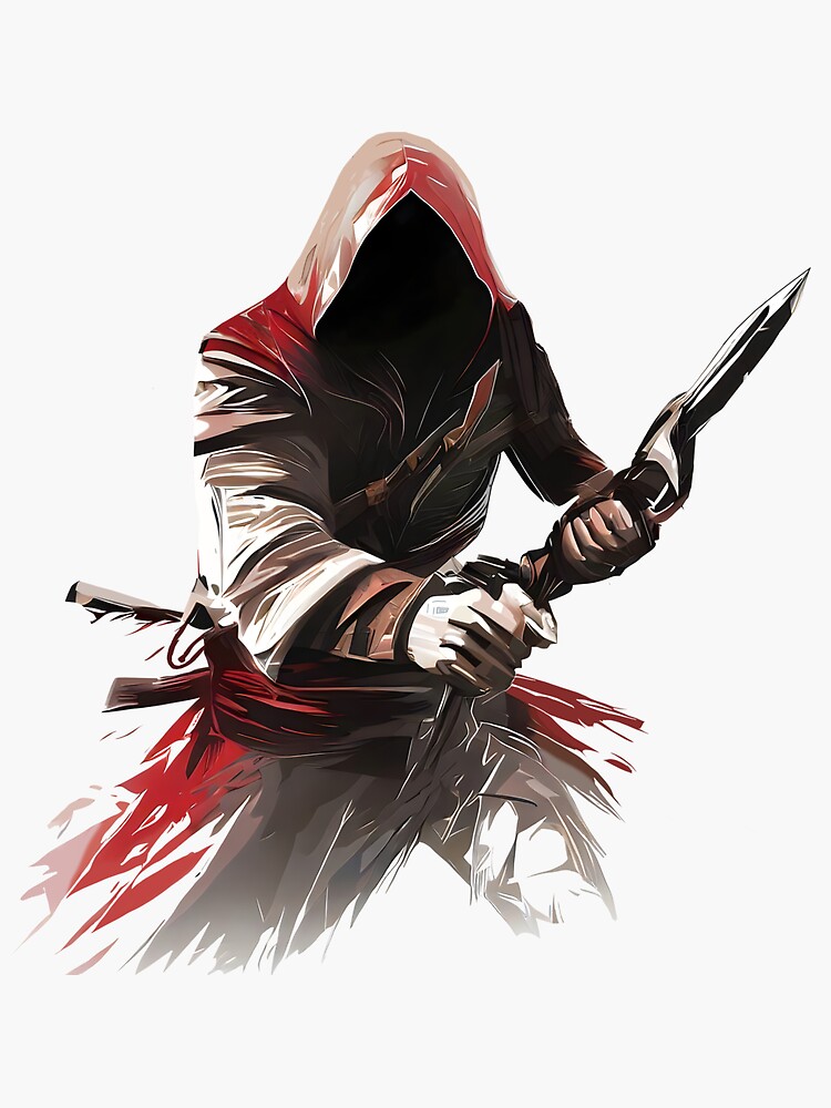 "Assassin's Creed" Sticker for Sale by karamram | Redbubble