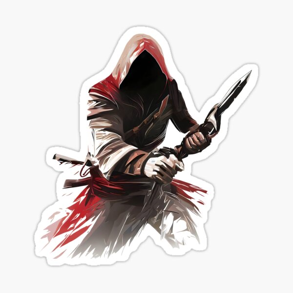 "Assassin's Creed" Sticker for Sale by karamram | Redbubble