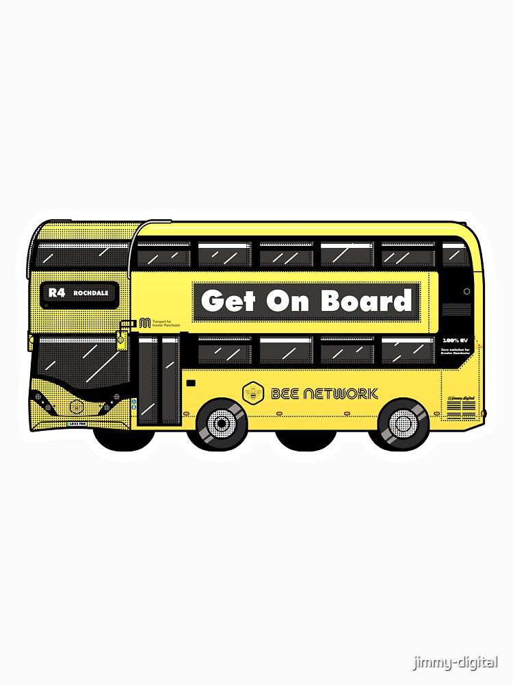 "Transport for Greater Manchester, Bee Network yellow bus" Essential T ...