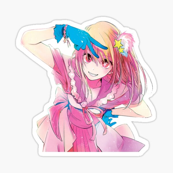 "Ruby Hoshino - Oshi no ko" Sticker by Jen0v | Redbubble