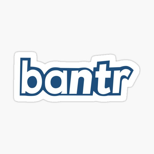 "bantr A. F. C." Sticker for Sale by jollans | Redbubble