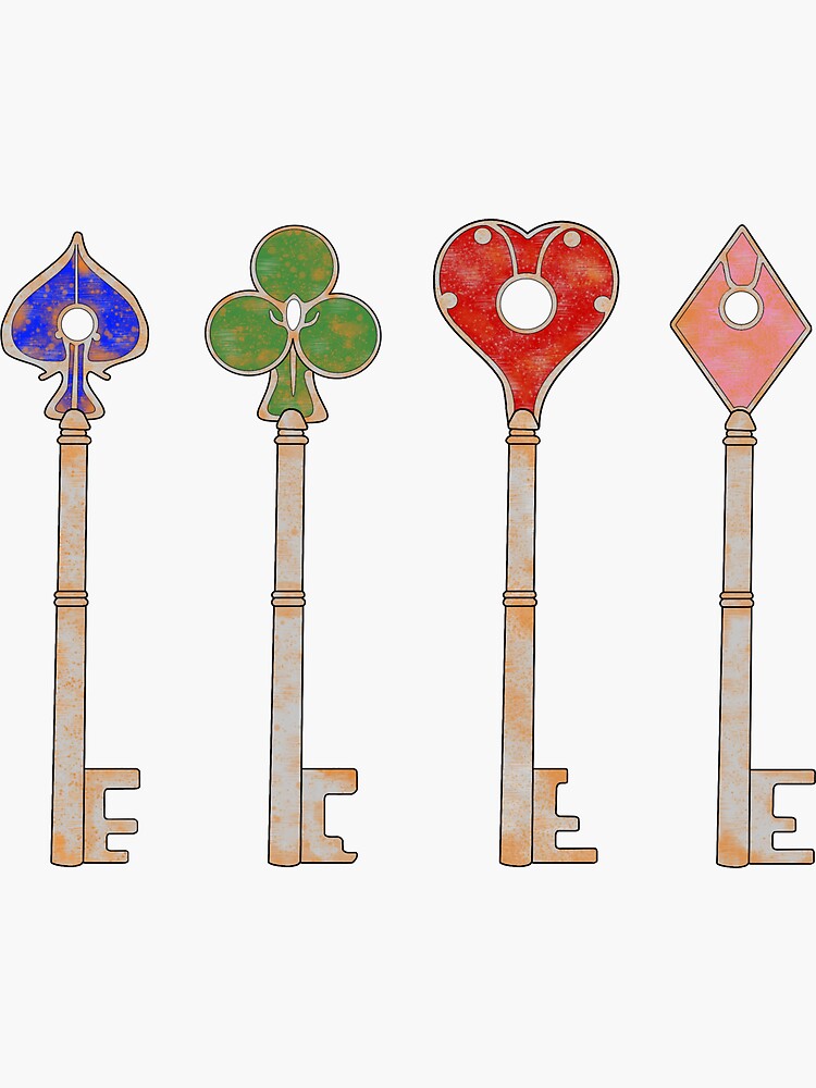 "Rusted Key Set Resident Evil Games" Sticker for Sale by Artbyb0 ...