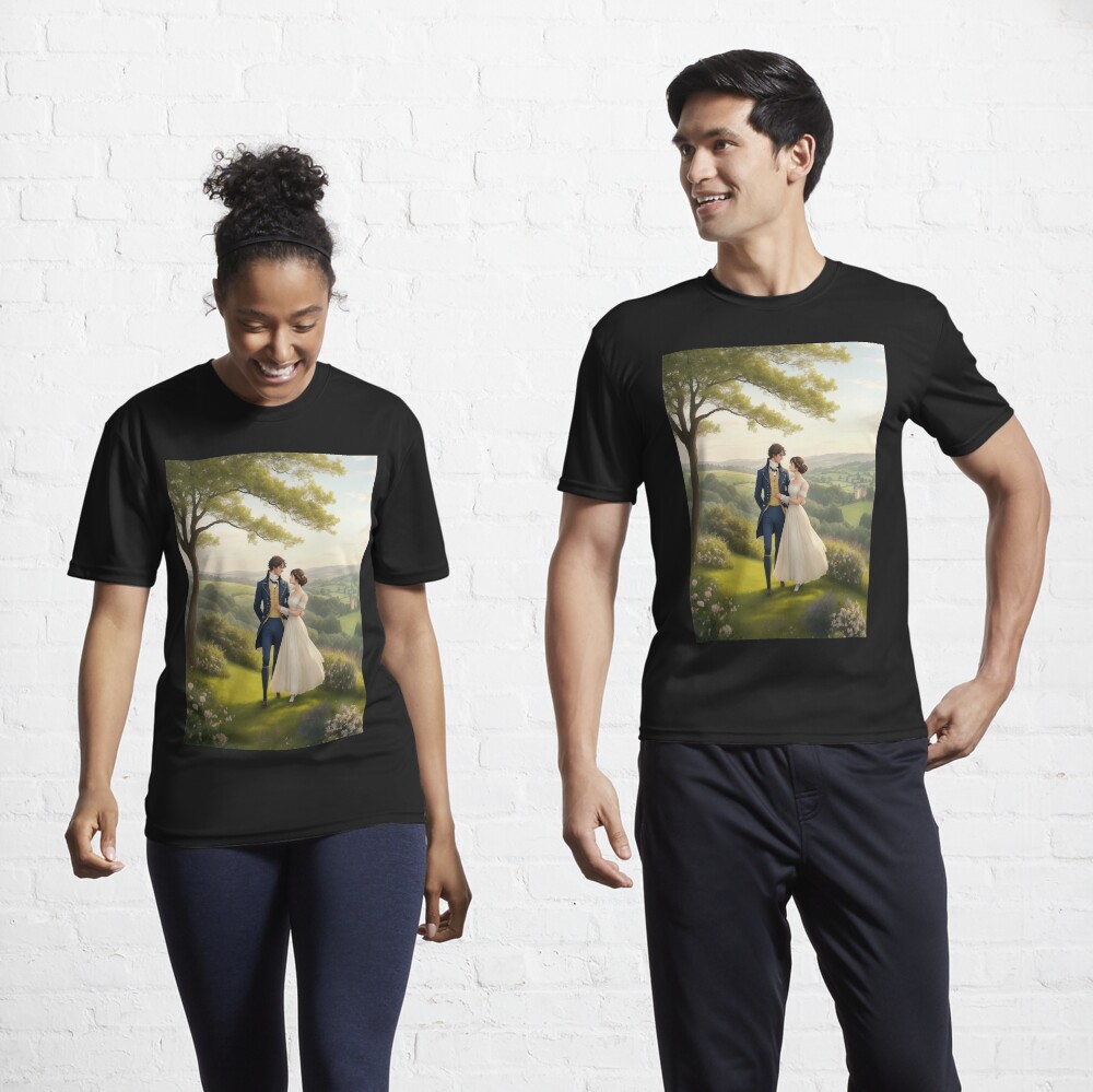 "Mr Darcy And Elizabeth Bennett Pride And Prejudice Inspired Art ...