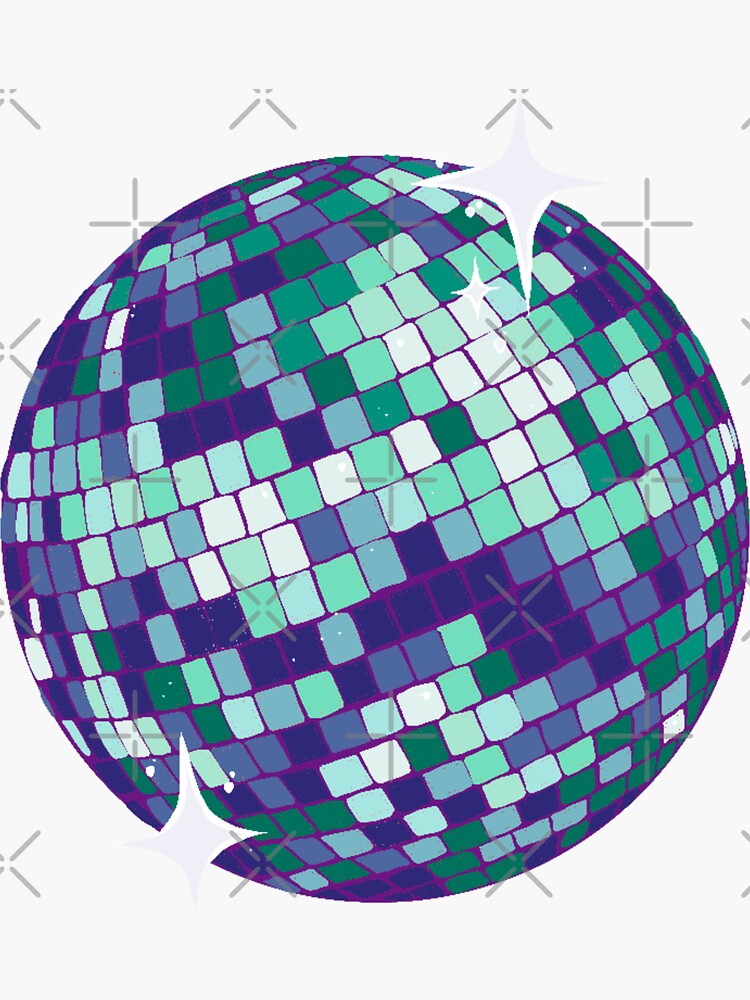 "Gay mlm/nwlnw Pride Disco Ball" Sticker for Sale by ViridianityArt ...