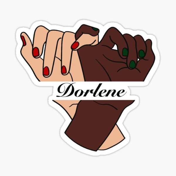 "Dorlene Hands" Sticker for Sale by ThePureAudacity | Redbubble