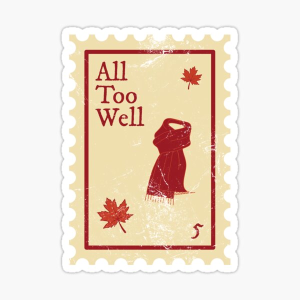 "All too well Taylor Swift, Stamp" Sticker for Sale by Jujiab | Redbubble