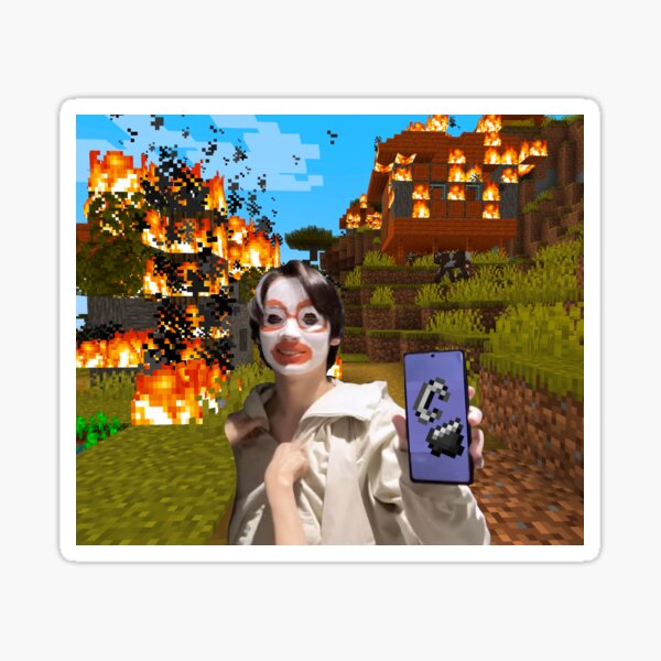 "Hueningkai's Rampage " Sticker for Sale by Asinglebeomgyu | Redbubble