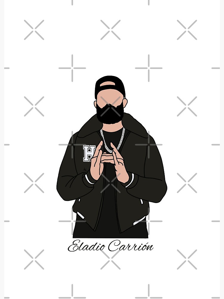 Póster de Eladio Carrion Sauce Boyz Eladio Carrion Merch para Fan ...