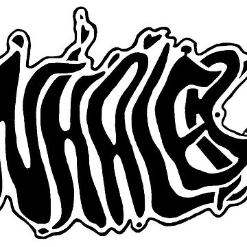 "inhaler logo" Sticker for Sale by jennys media | Redbubble