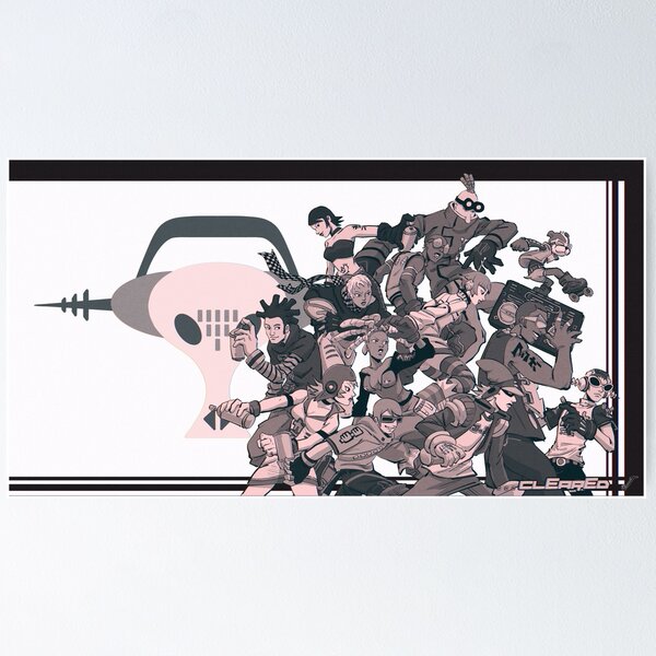 "JSRF GG's Group Poster" Poster for Sale by yotofu | Redbubble