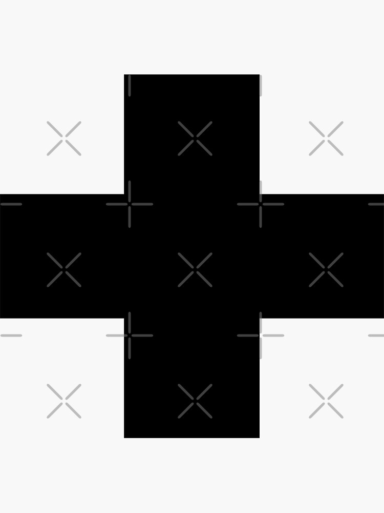 "Plus Sign" Sticker by teesaurus | Redbubble