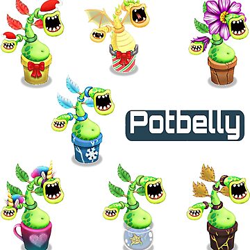 "My Singing Monsters characters Potbelly" Sticker for Sale by ...