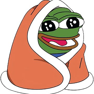 "Emote PEPO BLANKET" Sticker for Sale by kapkoo | Redbubble
