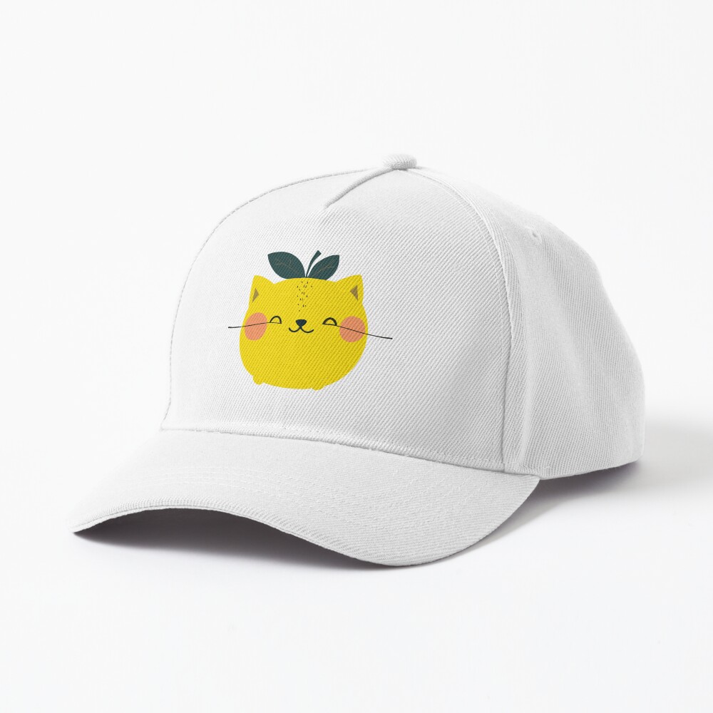 "Kawaii Cute Lemon Cat" Sticker for Sale by SorryFrog | Redbubble