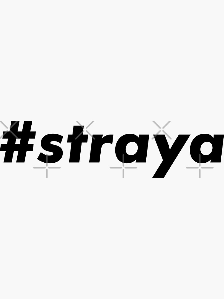 "#straya" Sticker by teesaurus | Redbubble