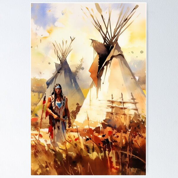 "Prairie Life: Beauty and Joy among Native Americans" Poster for Sale by Piotrek0001 | Redbubble