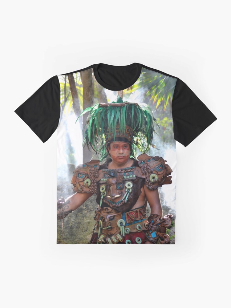 "Riviera Maya Yucatan Mayan Culture Traditional Costume" Graphic T ...