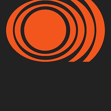 "SUNN O))) Embroidered Logo - Red On Black" Sticker for Sale by ...