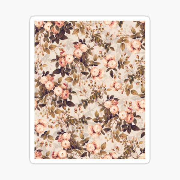 "The Most Famous Rambler Roses In The World By Redouté Sepia Peach ...