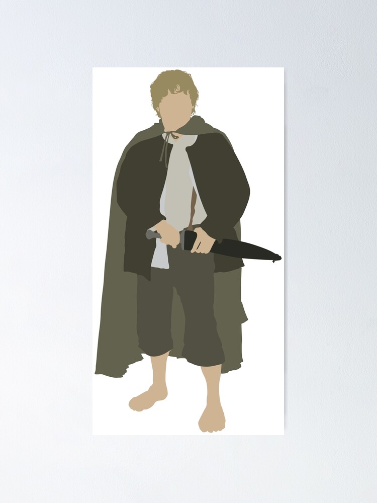 "Samwise Gamgee" Poster for Sale by FutureSpace | Redbubble