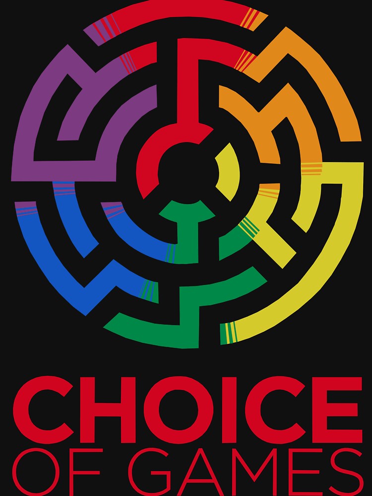 "Choice of Games Rainbow Letter Logo" T-shirt for Sale by choiceofgames ...