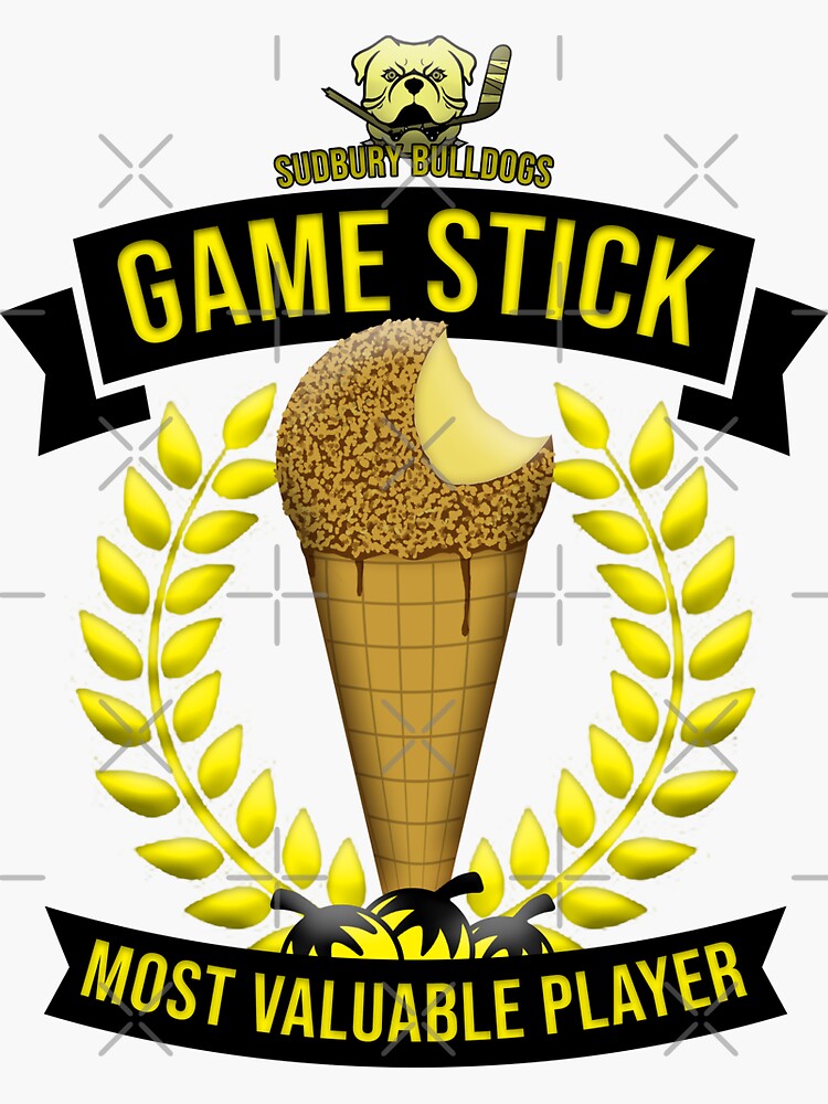"Shoresy - Game Stick M.V.P." Sticker for Sale by Steven Drum | Redbubble