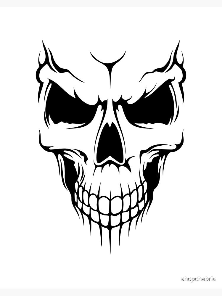 Skull Drawings To Print