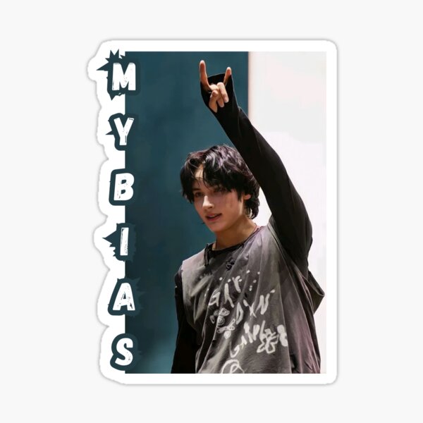 "HUENINGKAI MY BIAS" Sticker by CamlizArt | Redbubble