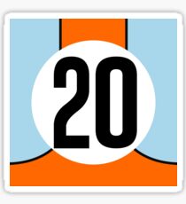 Gulf Racing Stickers | Redbubble