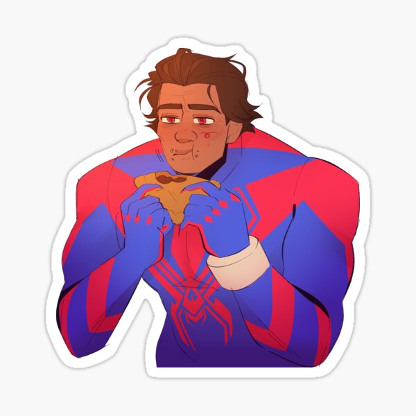 "Miguel eating his empanada" Sticker for Sale by turrondeluxe | Redbubble
