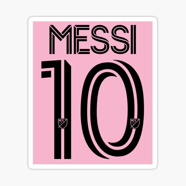 Pegatina for Sale con la obra «leo messi miami» de Qwartexa | Redbubble