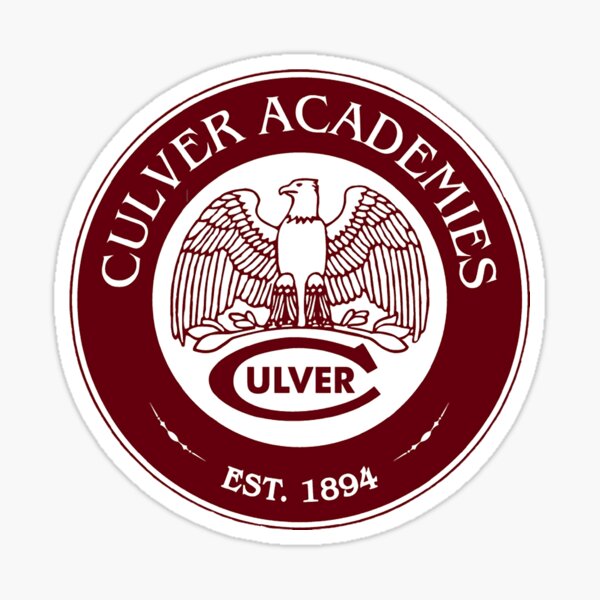 "Culver Academies logo" Sticker for Sale by Ajplantee | Redbubble