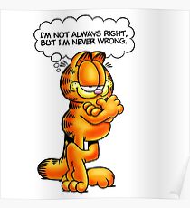 Garfield Posters | Redbubble