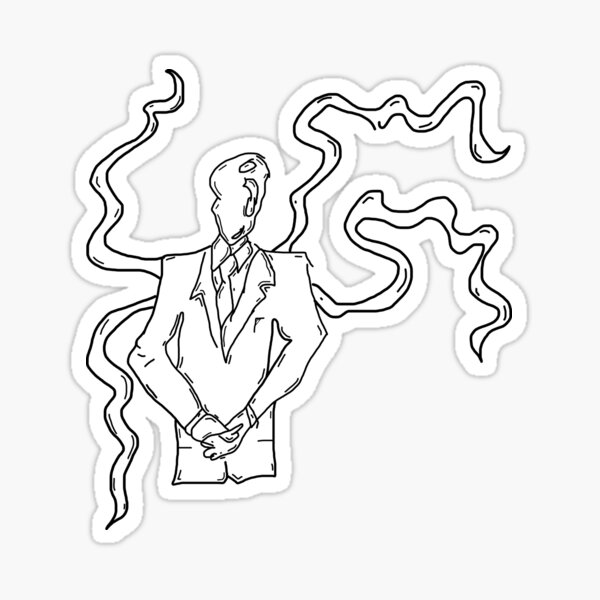 "SLENDER MAN POP ART SKETCH- FASHION CASUAL SUMMER HORROR DESIGN ...