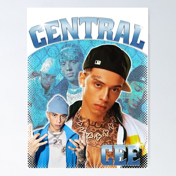 "Bootleg Central Cee" Poster by Brivvn | Redbubble