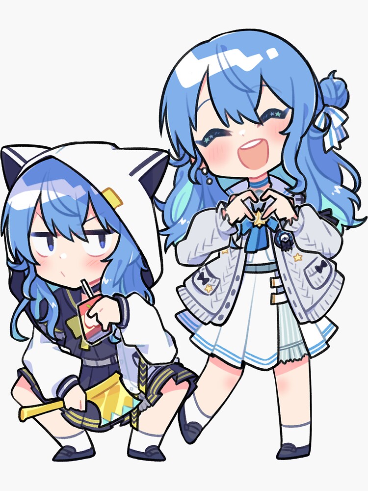 "Hoshimachi Suisei" Sticker for Sale by Stacton | Redbubble