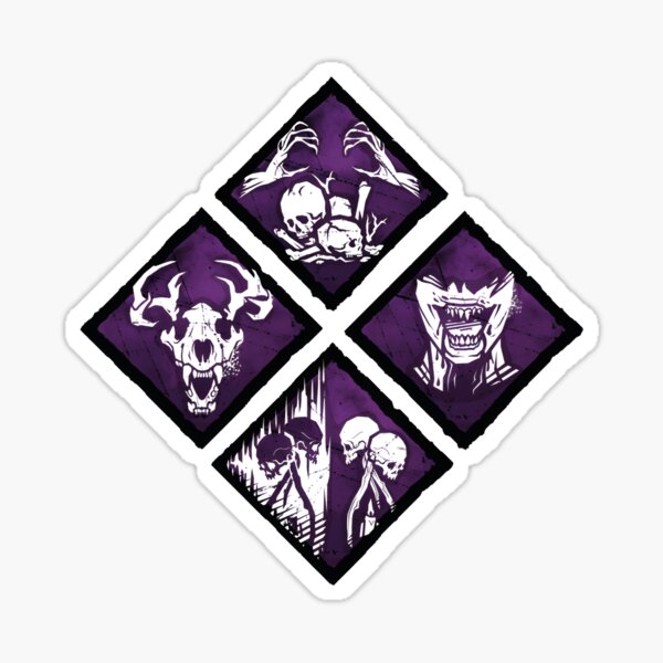 "DBD Dead by Daylight hex build " Sticker for Sale by Rocket-studio ...