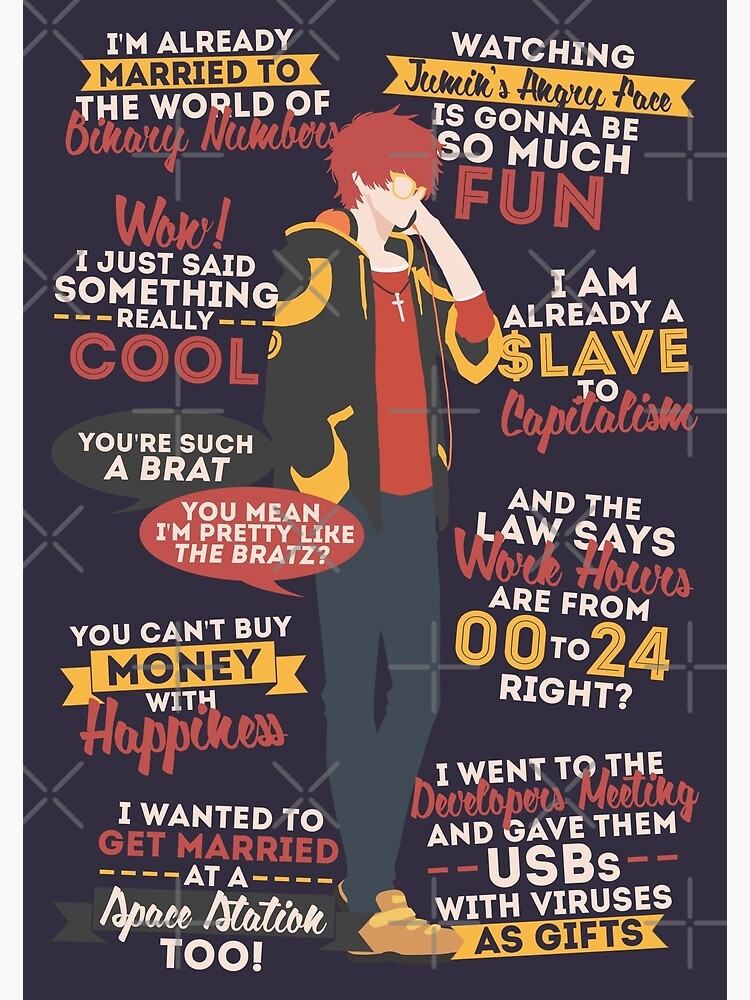 "707 Quotes" Poster for Sale by ZeroKara | Redbubble
