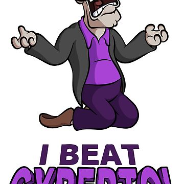 "I Beat Cyberto! - Usecure" Essential T-Shirt for Sale by Usecure ...