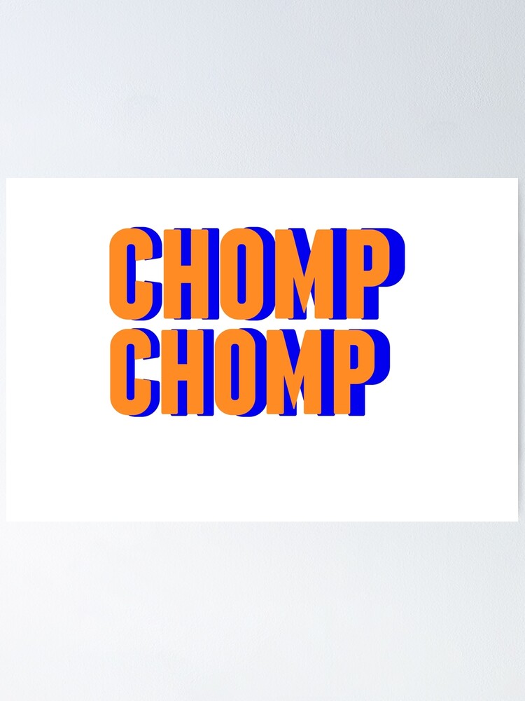 "Chomp Chomp" Poster by amandabrynn | Redbubble
