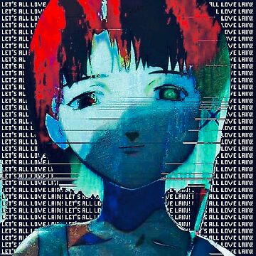 "Serial Experiments Lain Let’s All Love Lain Vaporwave Aesthetic ...