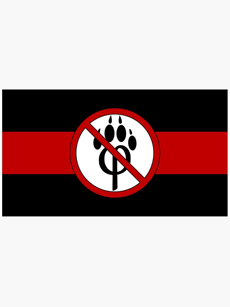 "anti furry flag" Cap for Sale by fearneeee | Redbubble